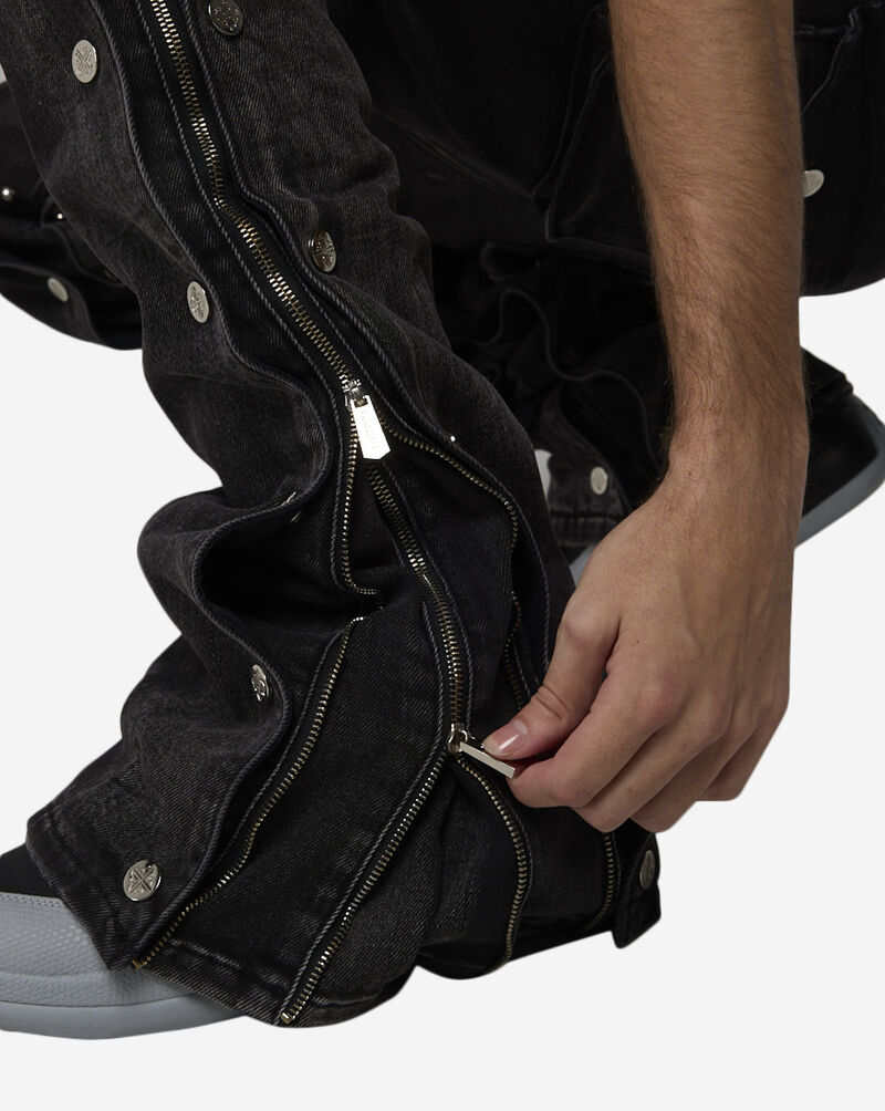 Shop GUAPI Stacked Premium Denim Pants IRON-GREY-STACKED-PREMIUM-DENIM ...