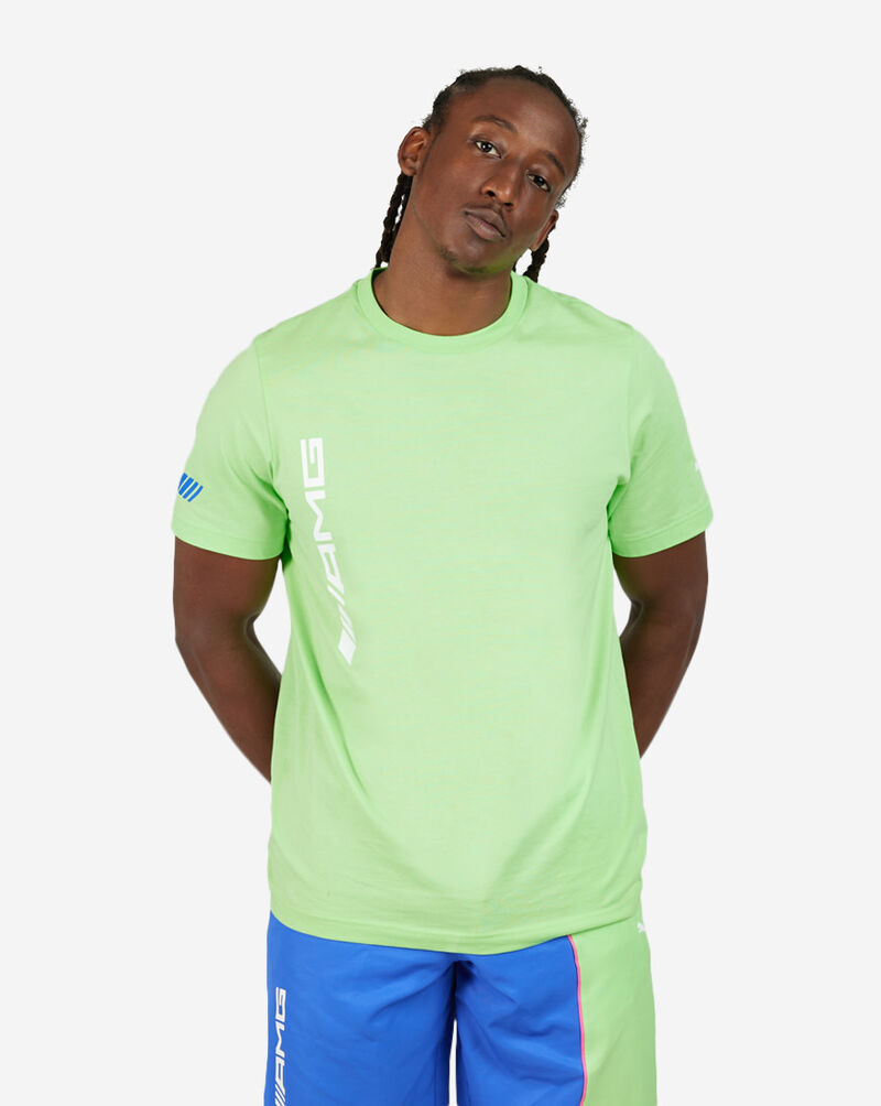 Shop PUMA MAPF1 Essential Logo Tee 62027311 green | SNIPES USA