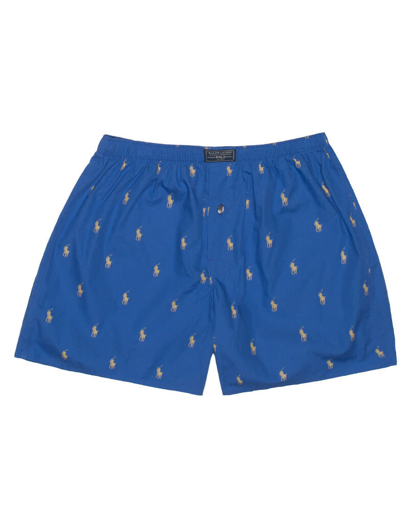 Shop Polo Ralph Lauren Printed Player Boxers R382RL-6YD blue | SNIPES USA