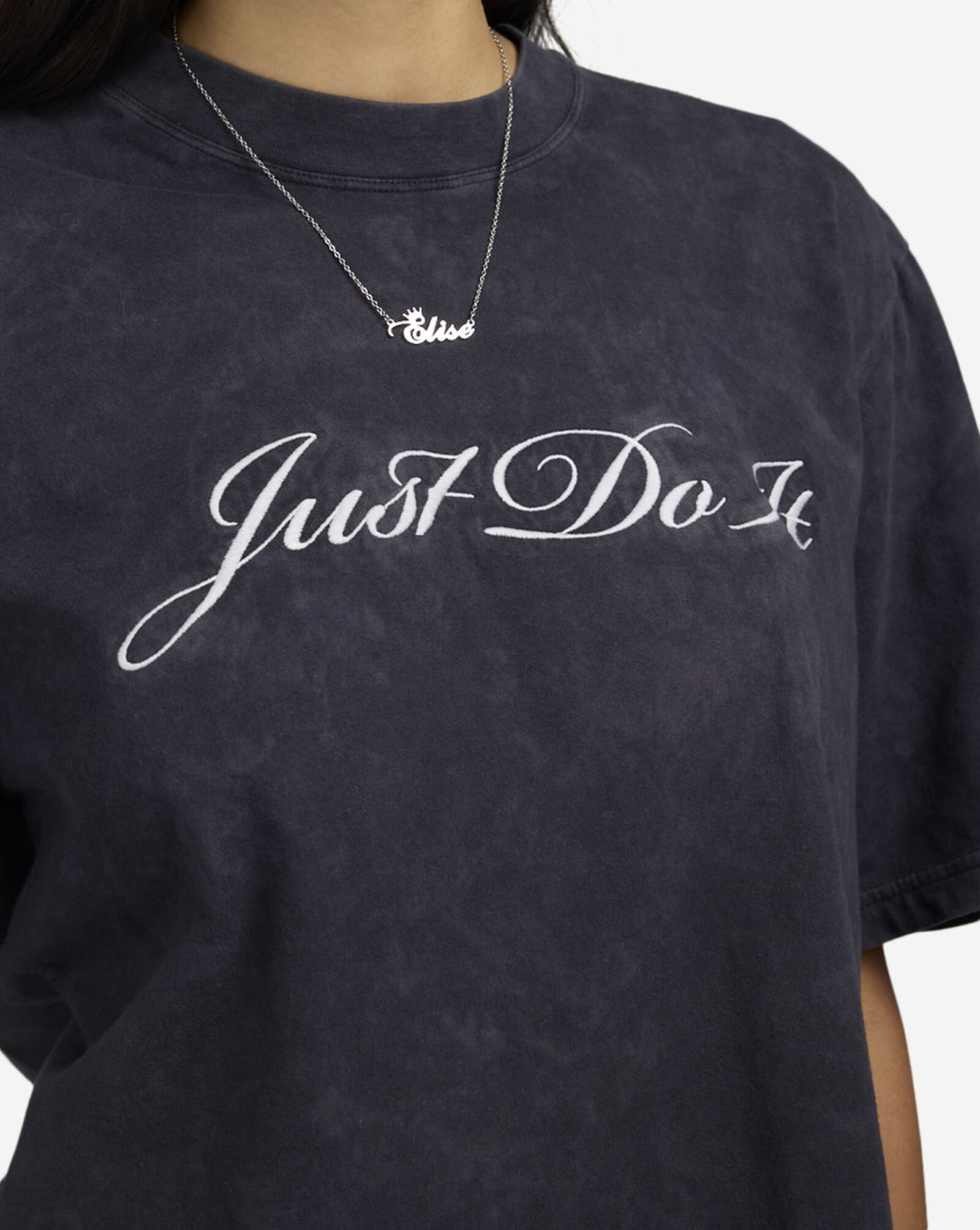 Shop Nike NSW Boxy Wash Tee FZ4889-010 black | SNIPES USA