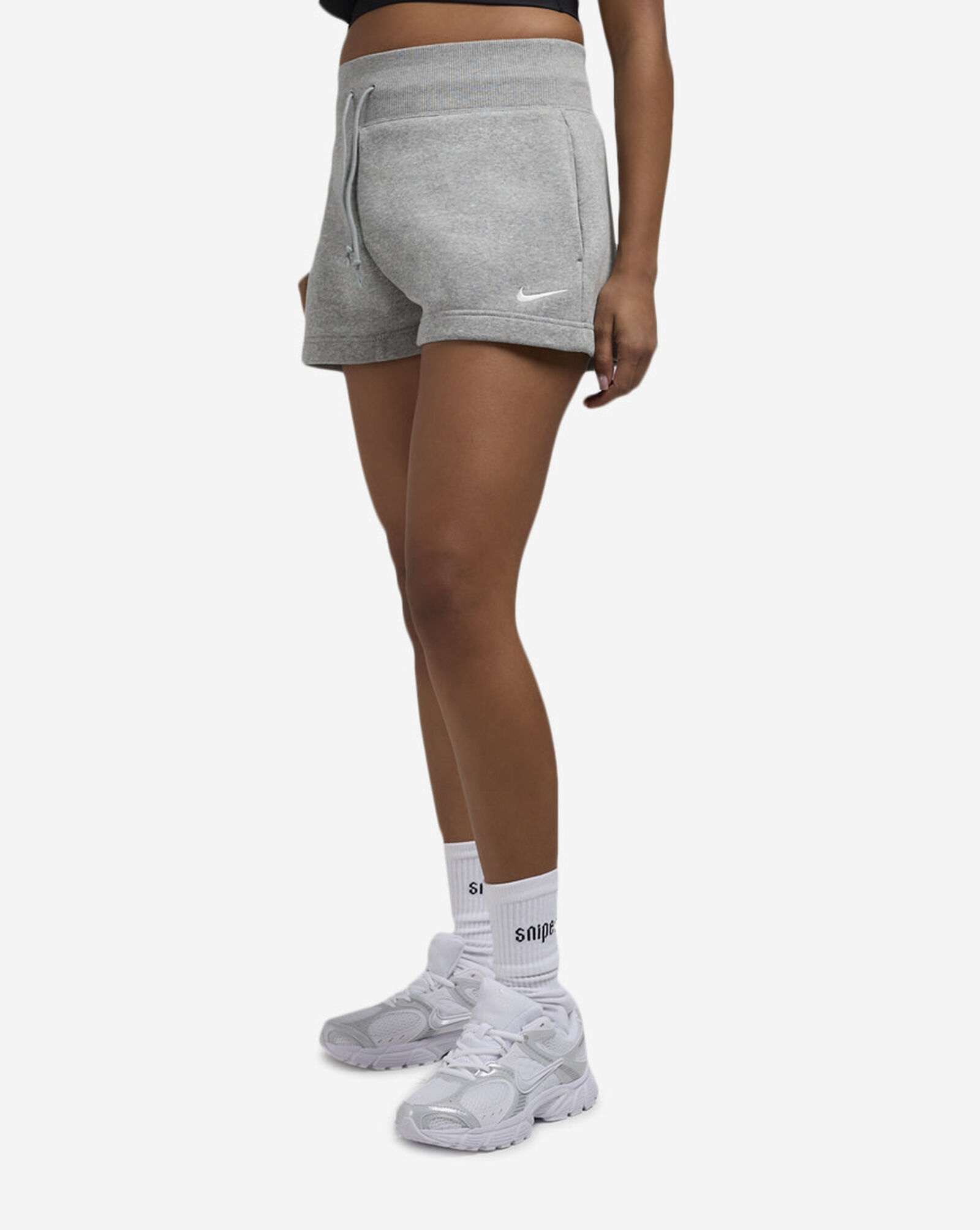 Shop Nike NSW Phoenix Fleece Shorts FD1409-063 grey | SNIPES USA