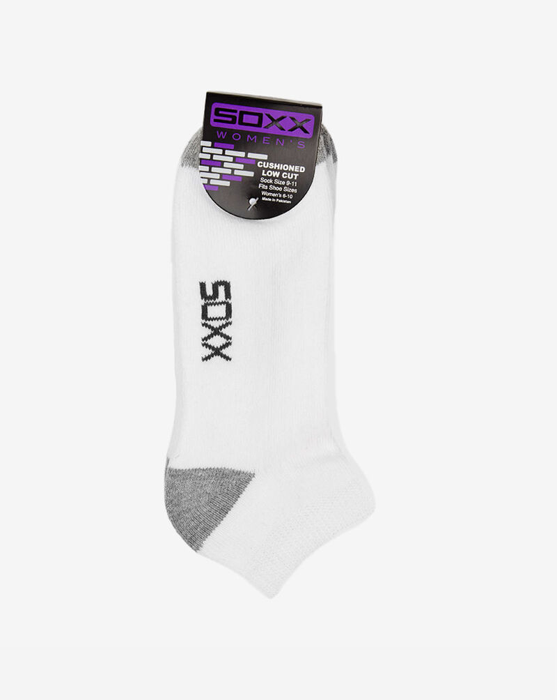 Shop Soxx Cushioned Low Cut Ankle Socks PL-SX10209WGHT white | SNIPES USA