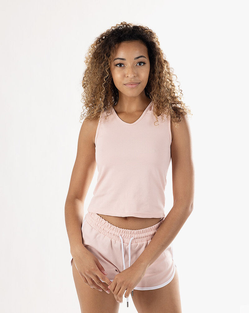 Shop Allure Allure Peek-A-Boo Tank AT315-BLUSHP pink | SNIPES USA