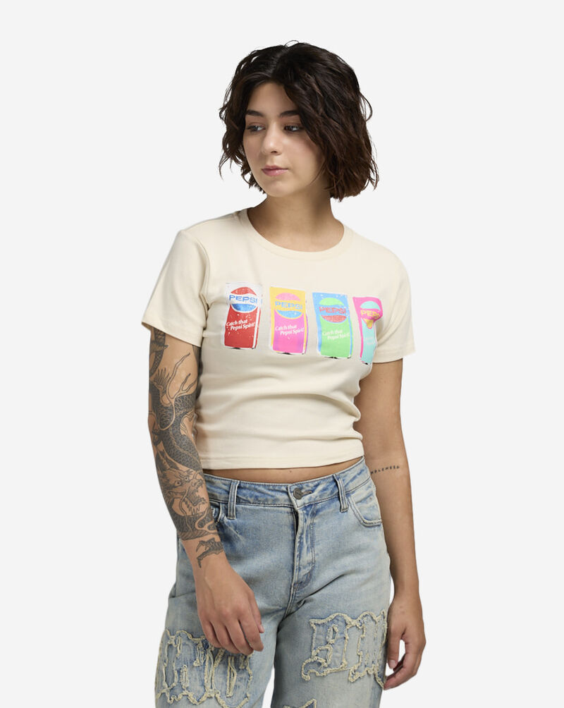 Shop Graphic Tees Pepsi Glitter Tee PSI1360JT multi | SNIPES USA