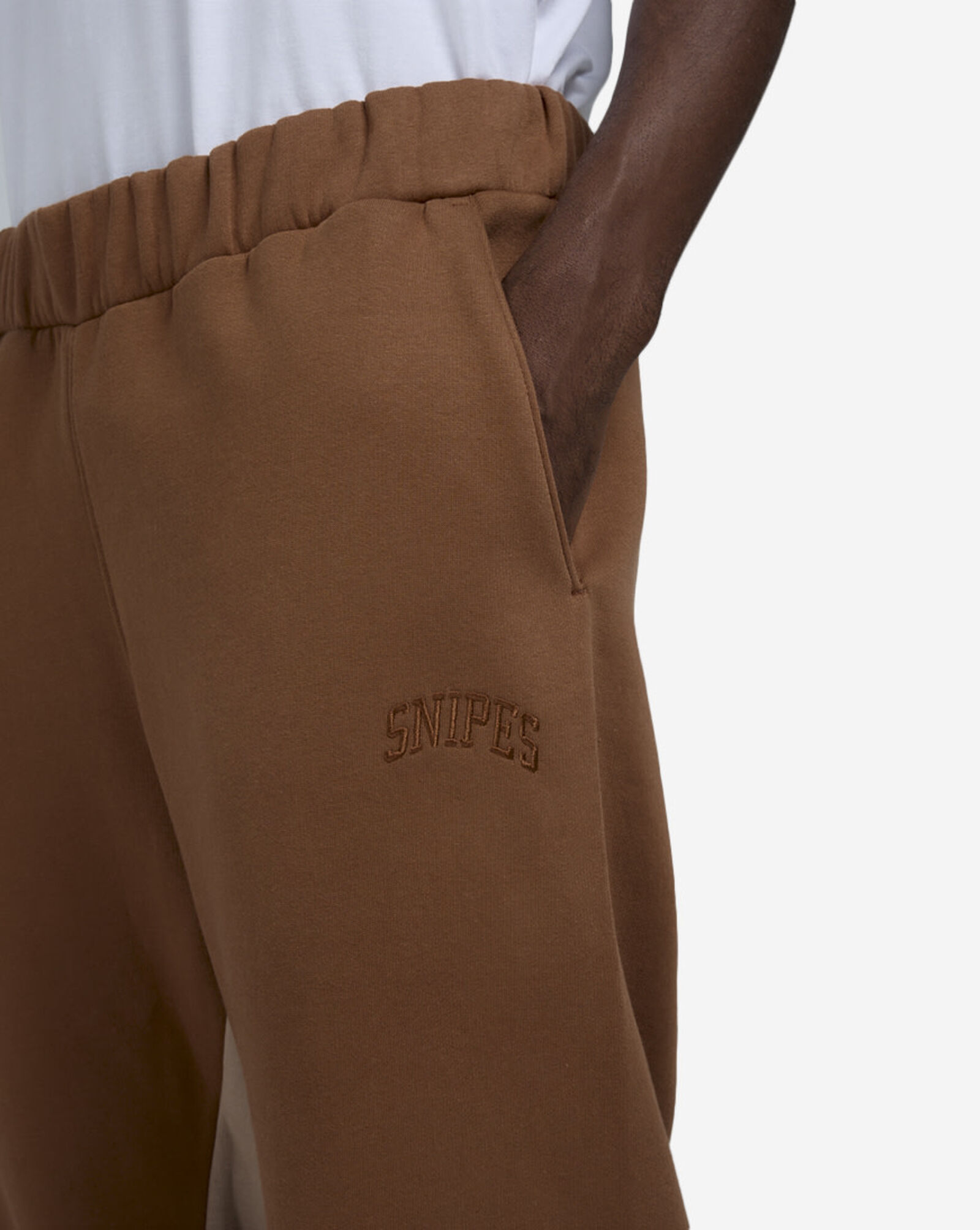 Shop SNIPES Contrast Flare Pants SNQ324004M-NUT brown | SNIPES USA