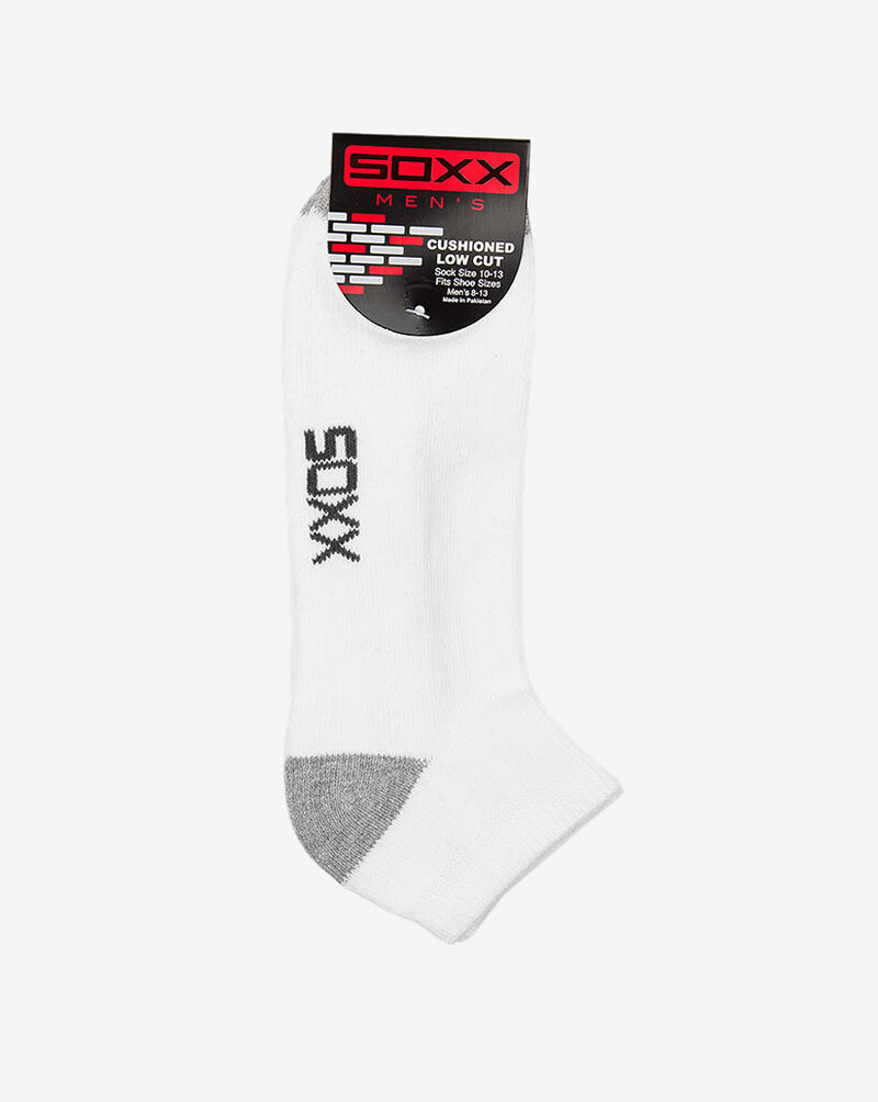 Shop Soxx Cushioned Low Cut Ankle Socks PL-SX102010WGHT white | SNIPES USA