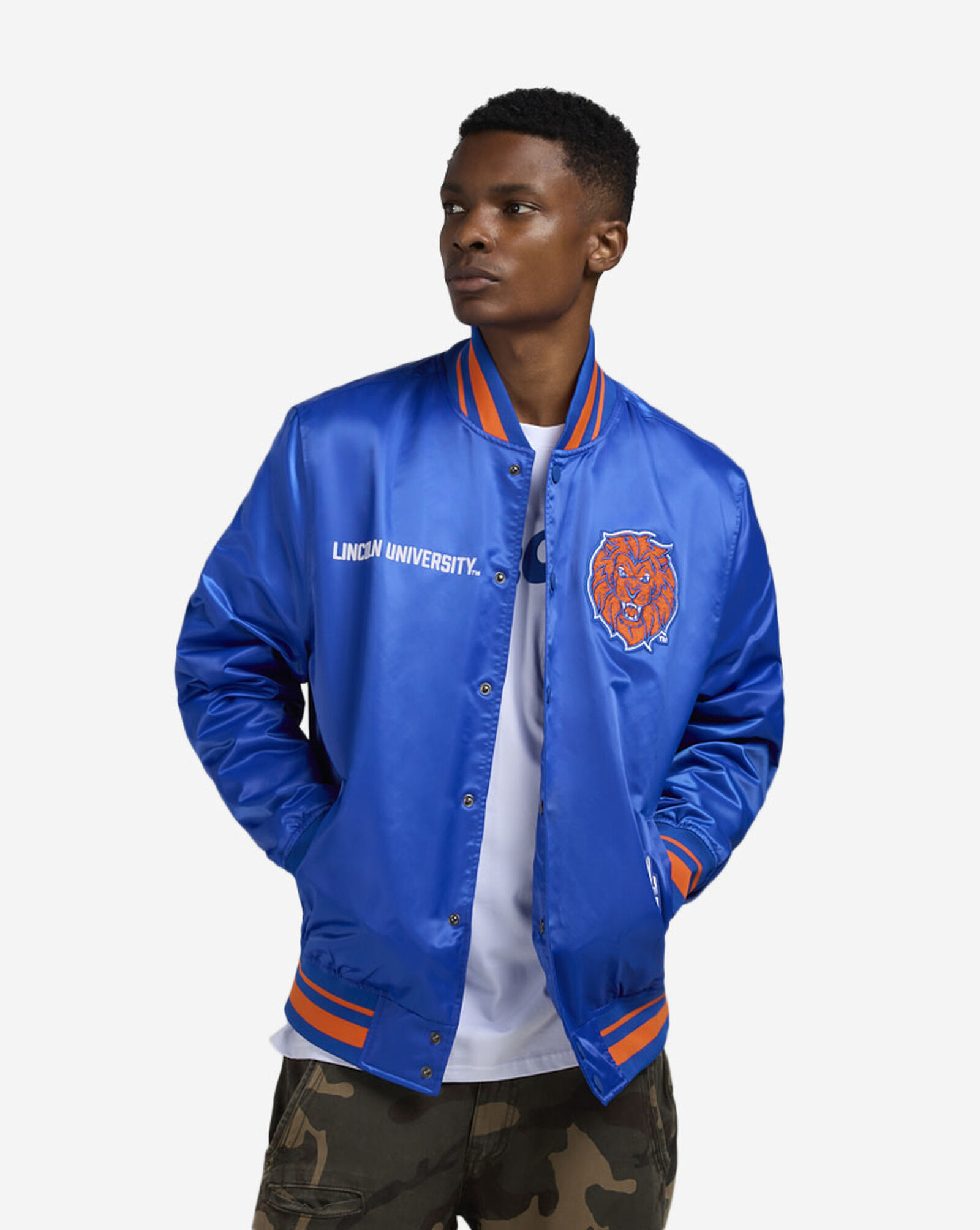Shop PRO STANDARD Lincoln University Hoco Satin Jacket CLP670075-ROR ...