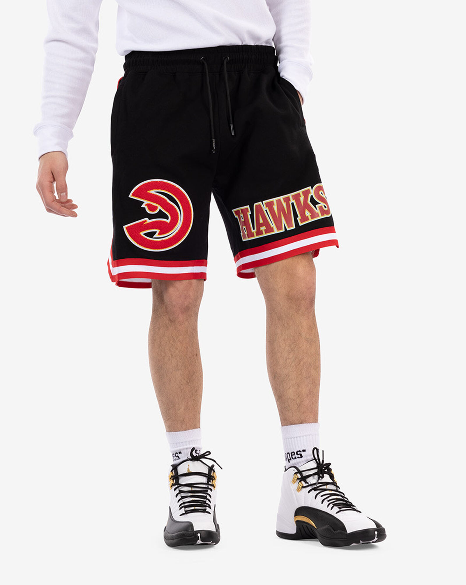 PRO STANDARD Atlanta Hawks Pro Team Shorts Mens Clothes | Snipes USA