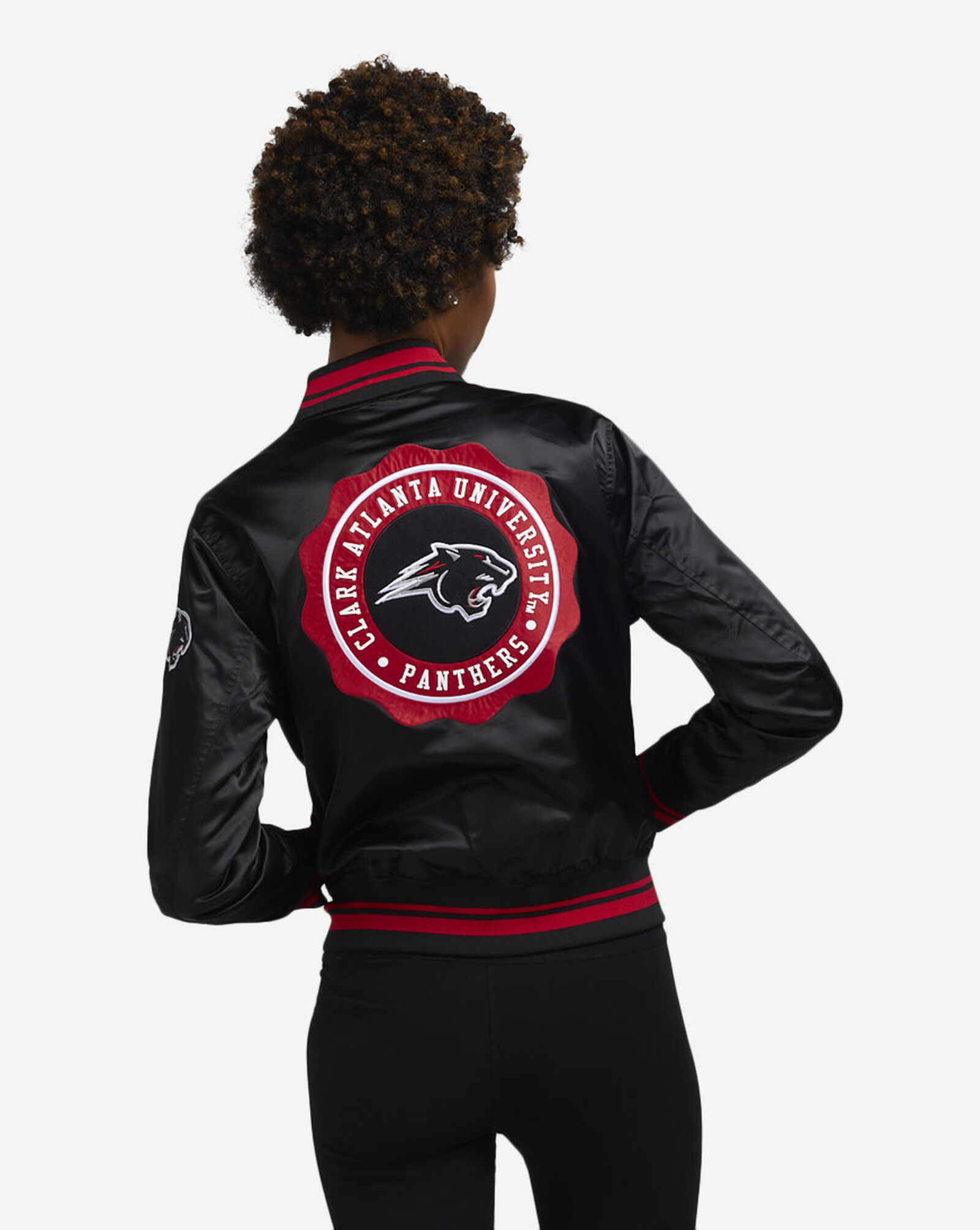 Shop PRO STANDARD Clark Atlanta University Crest Satin Jacket CCKU71754 ...