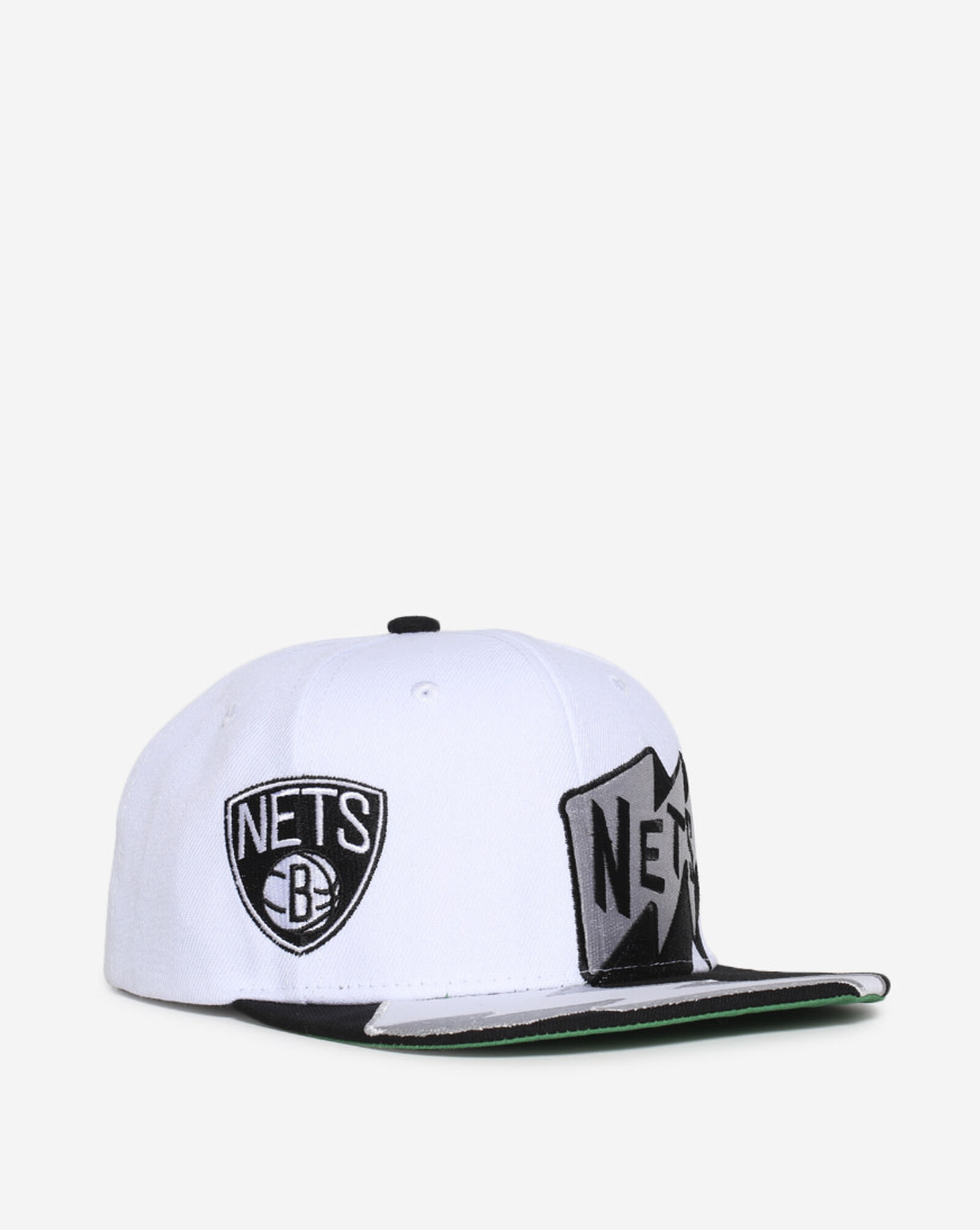 Shop Mitchell Ness Brooklyn Nets NBA Fast Times Snapback HHSS5317 ...