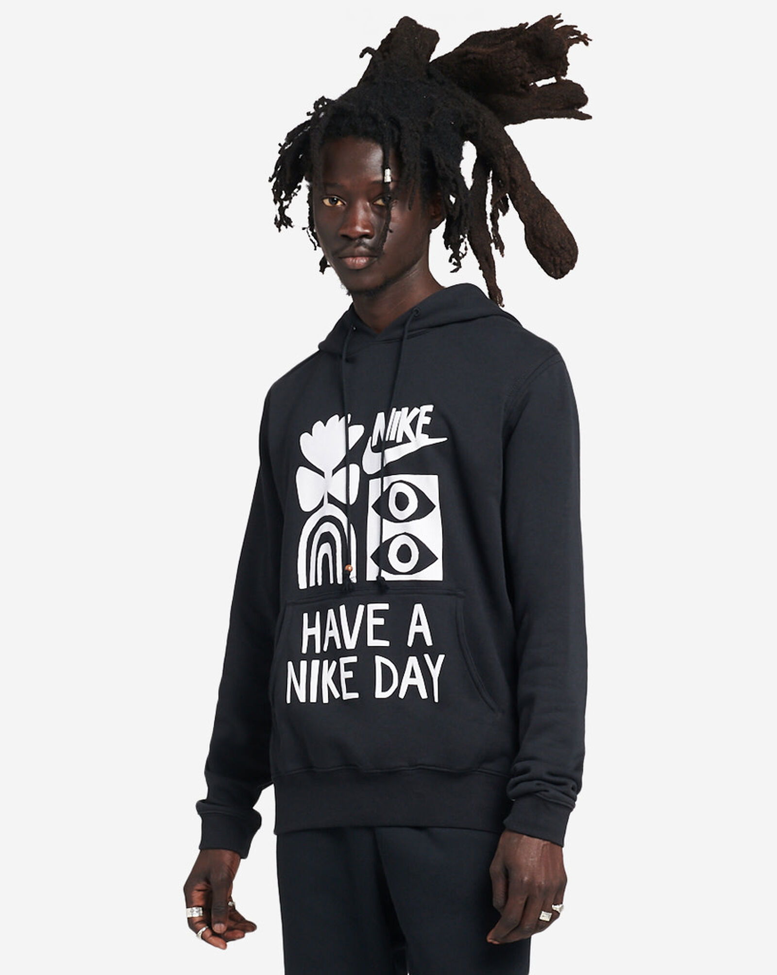 Shop Nike NSW HBR Hoodie DQ4171-010 black | SNIPES USA