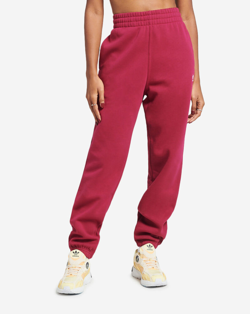 Shop adidas Elastic Band Fleece Pants HJ7862 red | SNIPES USA