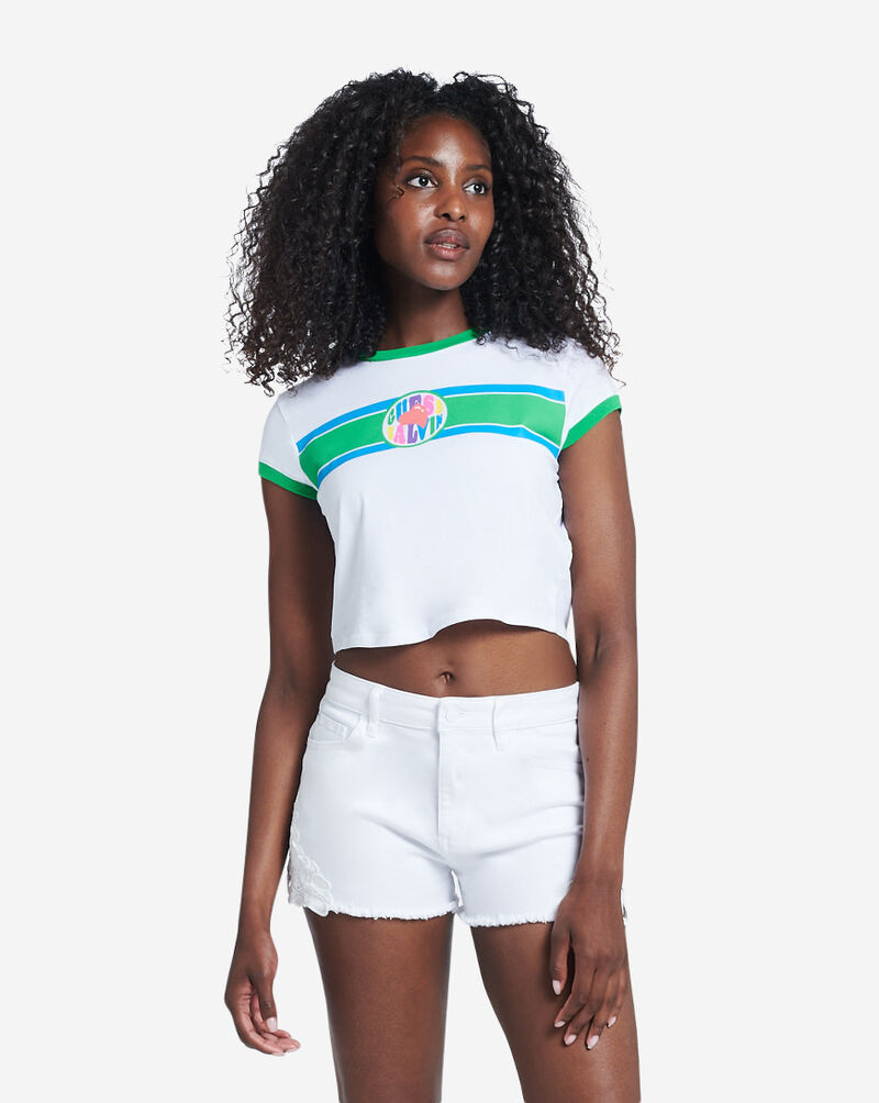 Shop Guess Guess Originals x J Balvin Baby Ringer Tee W2YI18K9RM1-F0E1 ...