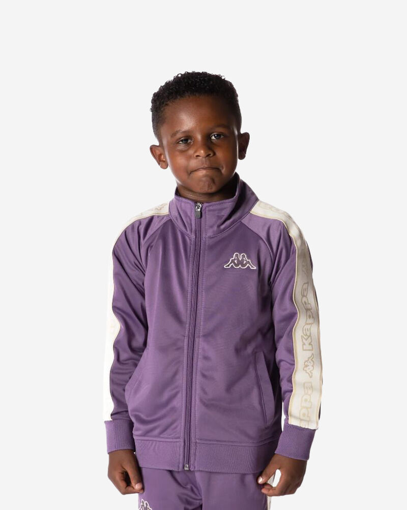 Shop Kappa Logo Tape Artem 2 Track Jacket 311B7TWY-A13 purple | SNIPES USA