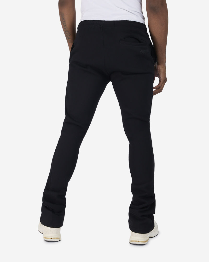 Shop Wedding Cake Hustle Hard Stacked Pants WC4970638-BLK Shop Wedding Cake Hustle Hard Stacked Pants WC4970638-BLK