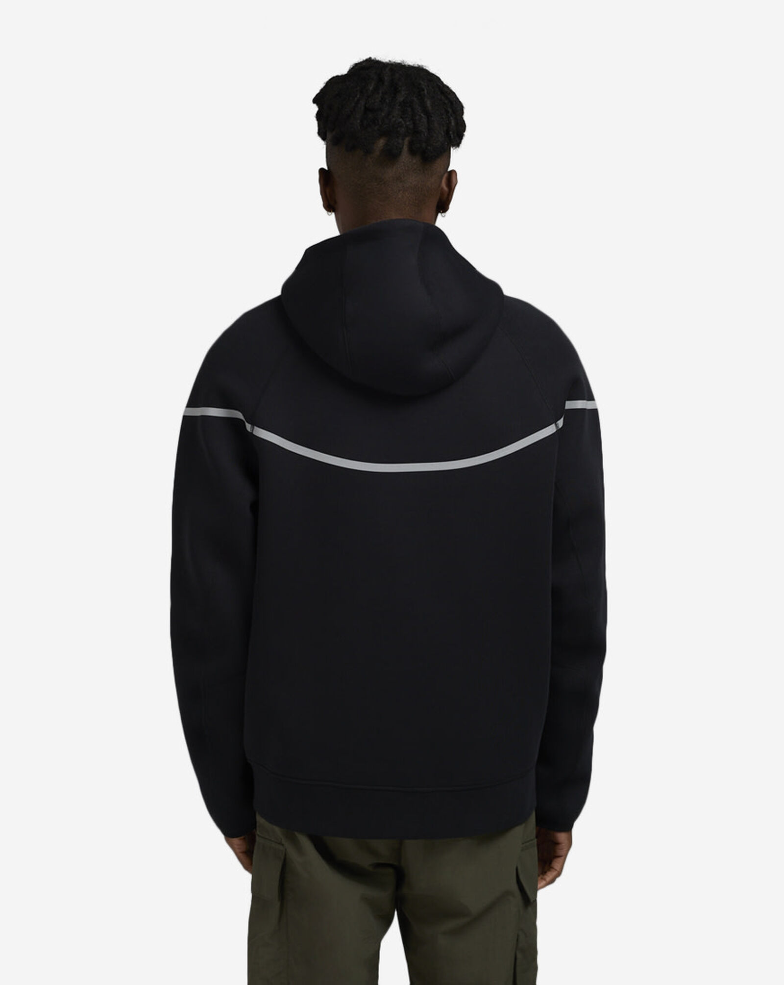 Shop Nike Tech Windrunner Fleece Reflective Full-Zip Jacket FZ0754-010 ...