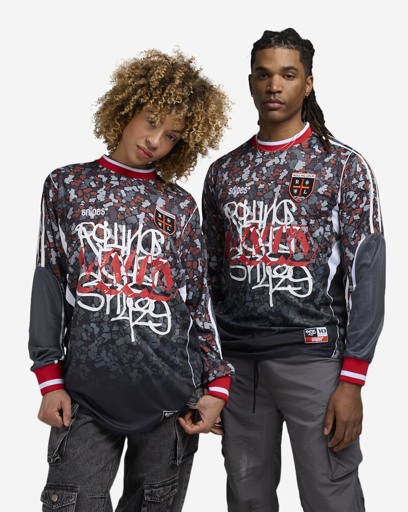 Shop SNIPES Rolling Loud X Snipes Miami Goalie Jersey RLMIAMIGRY multi ...