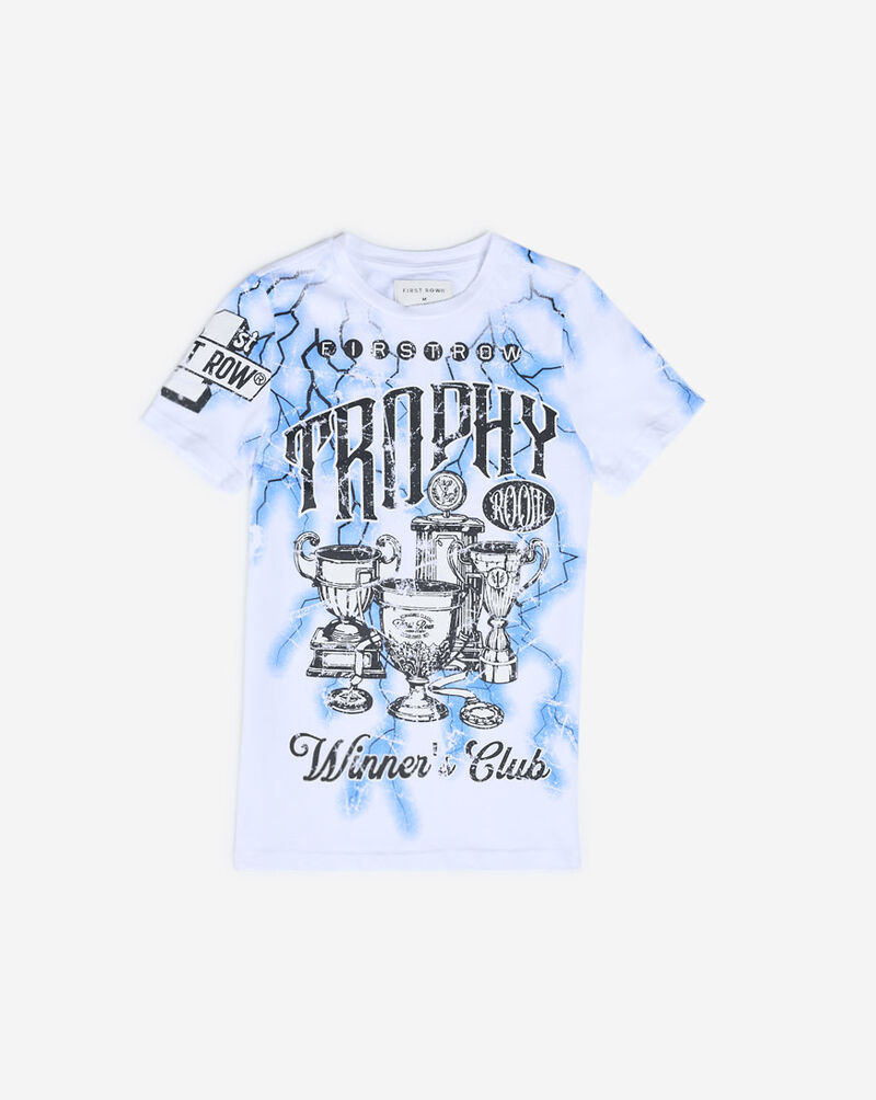 Shop First Row Kids' Trophy Graphic Tee FRBT2122S-WHT blue | SNIPES USA