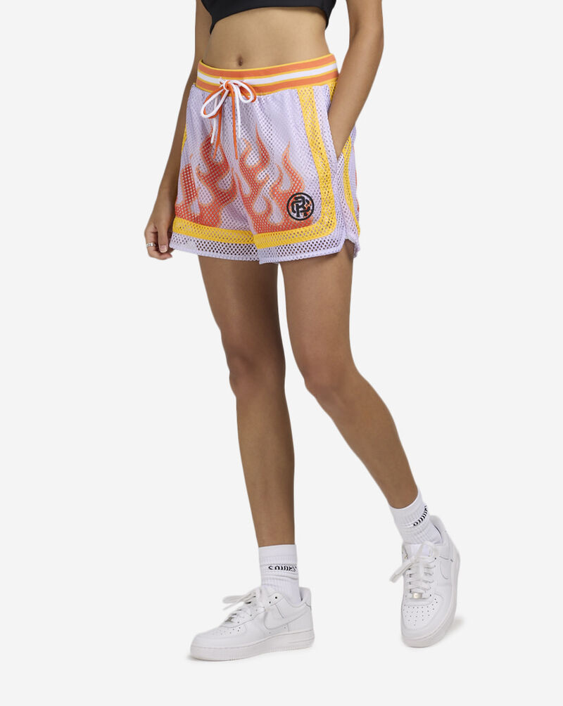 Shop Smoke Rise Flame Shorts NS24253SN-GOLD gold | SNIPES USA