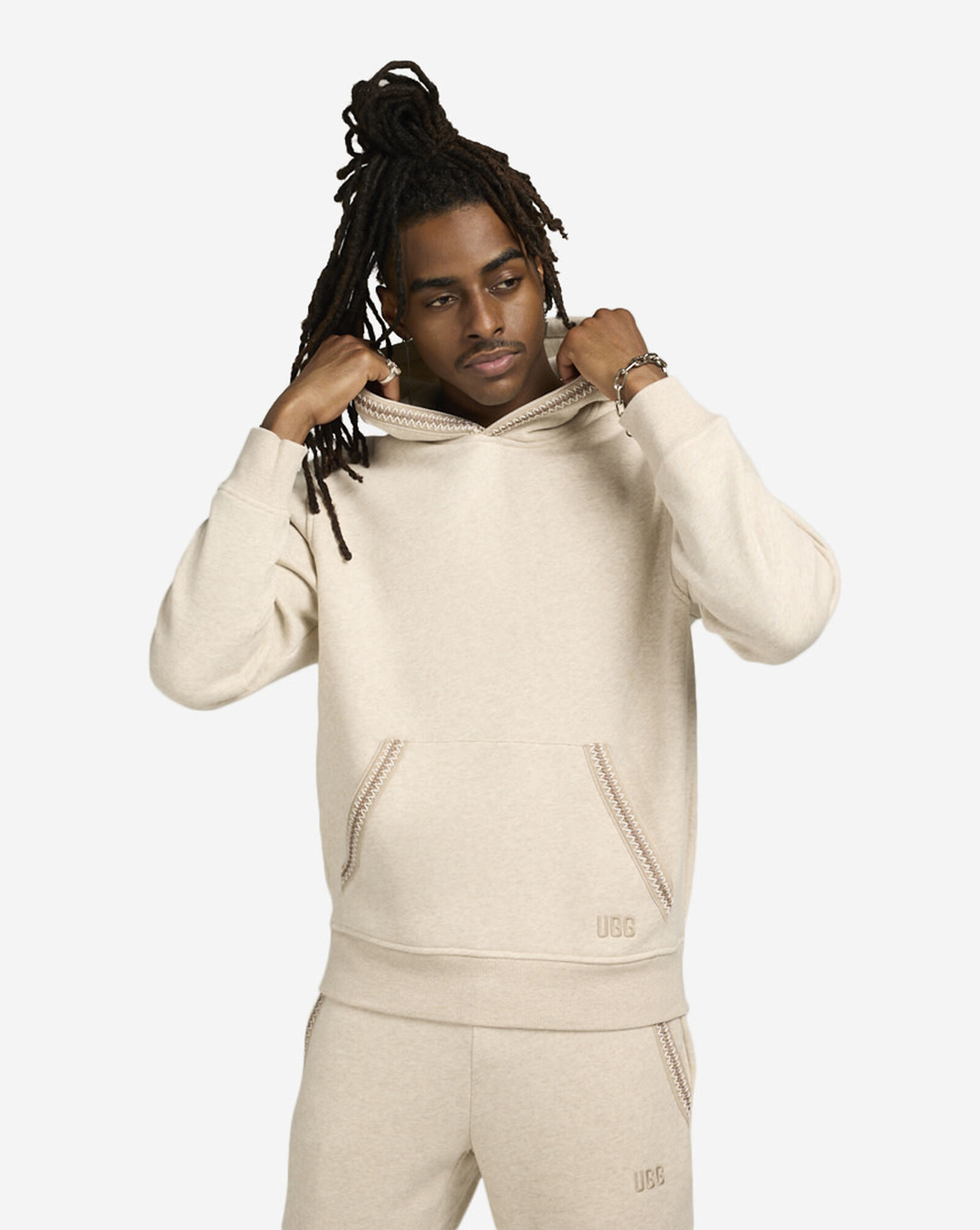 Shop UGG Tasman Pullover Hoodie 1147090-CBHH beige | SNIPES USA