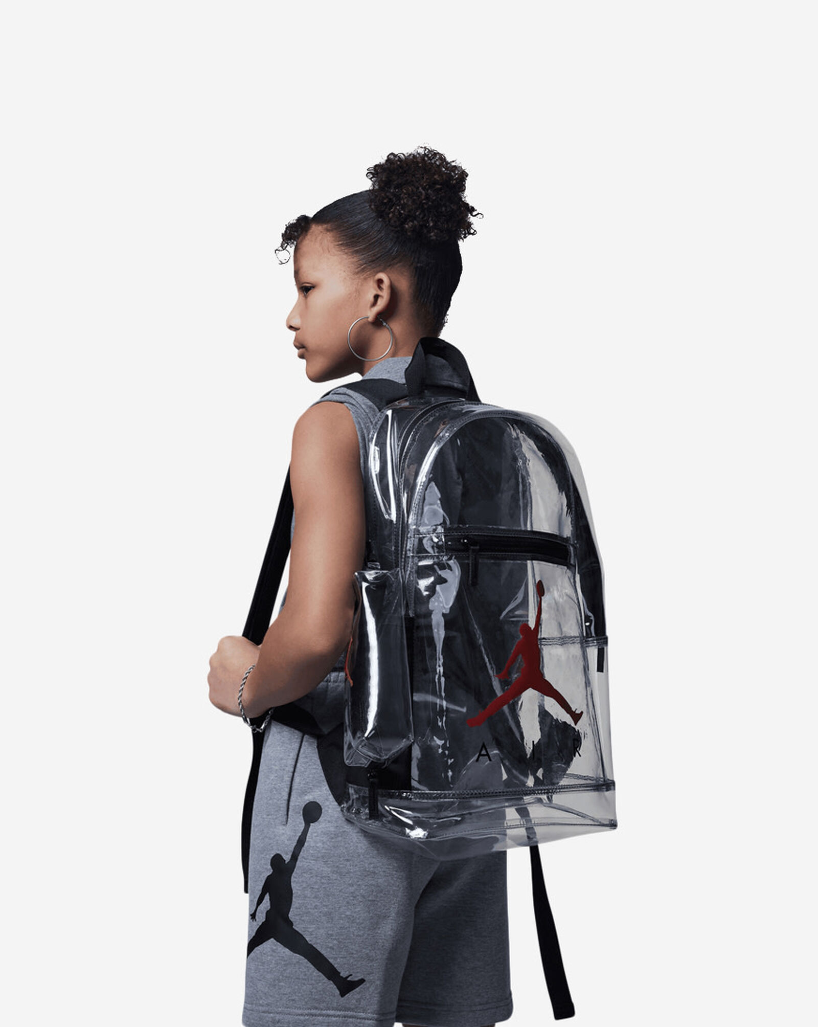Shop Jordan Clear School Backpack 9A0771-CLR miscellaneous | SNIPES USA