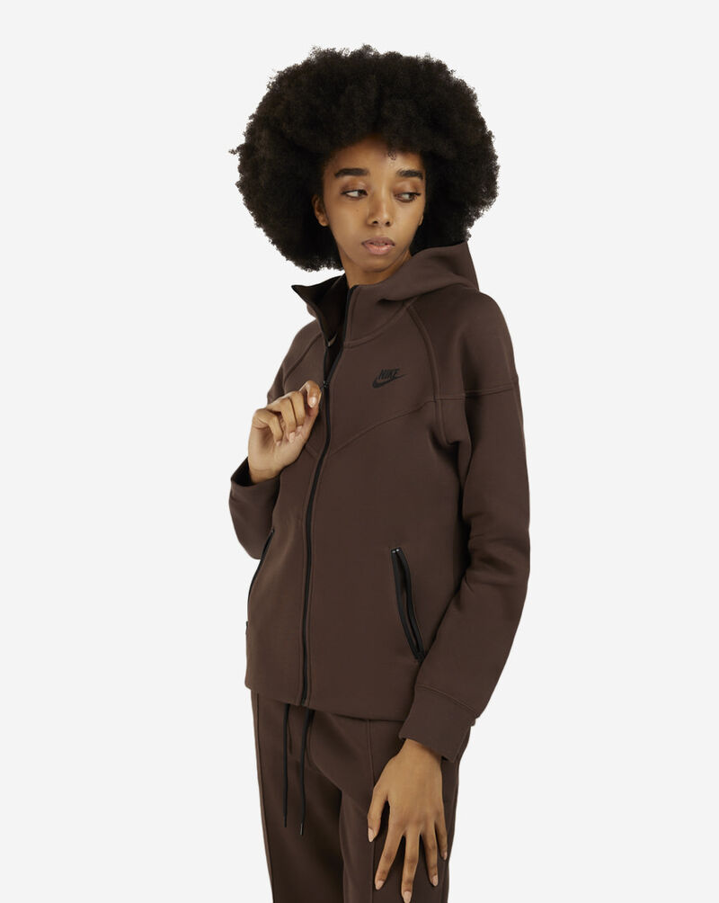 Shop Nike Tech Fleece Full-Zip Hoodie FB8338-237 brown | SNIPES USA