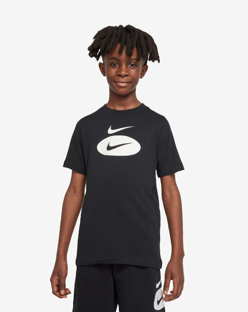 Shop Nike Boys' NSW Oval Tee DO1808-010 black | SNIPES USA