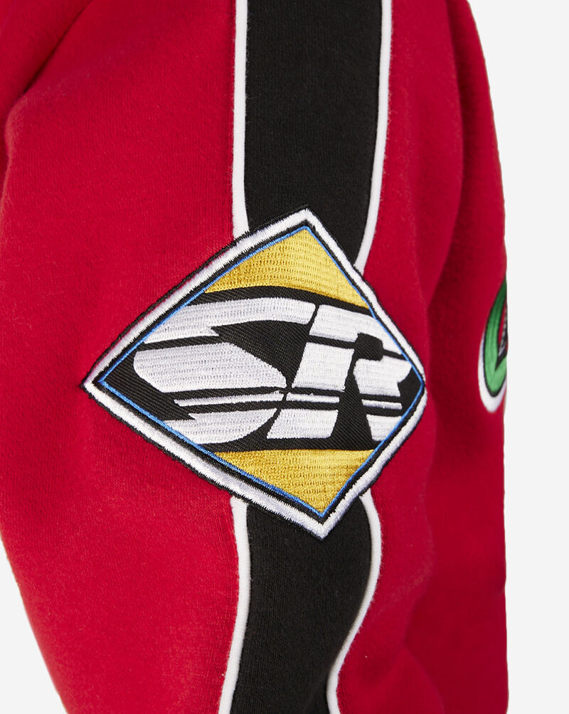 Shop Smoke Rise Racing Cropped Hoodie NO23784SN-RED red | SNIPES USA
