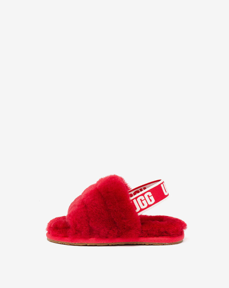 Shop UGG Toddler Fluff Yeah Slides 1098579RBRDI red | SNIPES USA