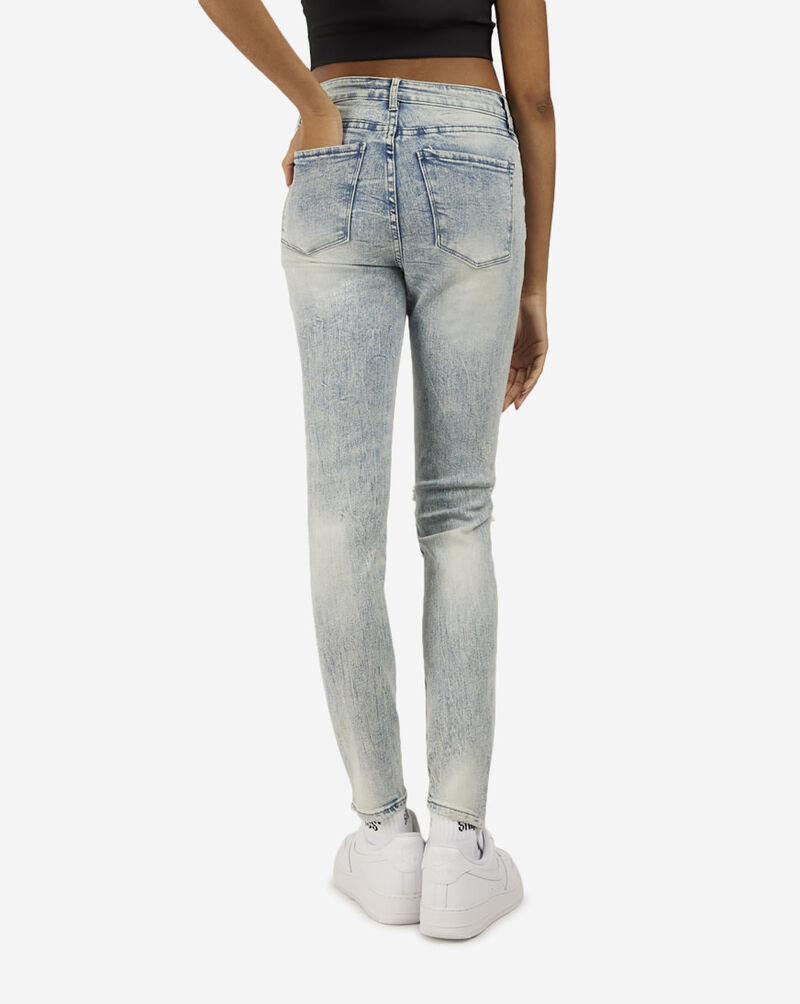 Shop Smoke Rise Racing Skinny Jeans AP23510SN-LOW blue | SNIPES USA