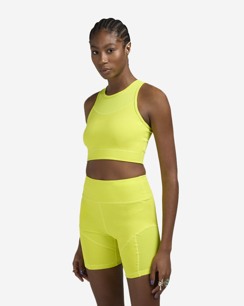 Shop SNIPES Mesh Inset Top SNQ224001W-GRNY green | SNIPES USA