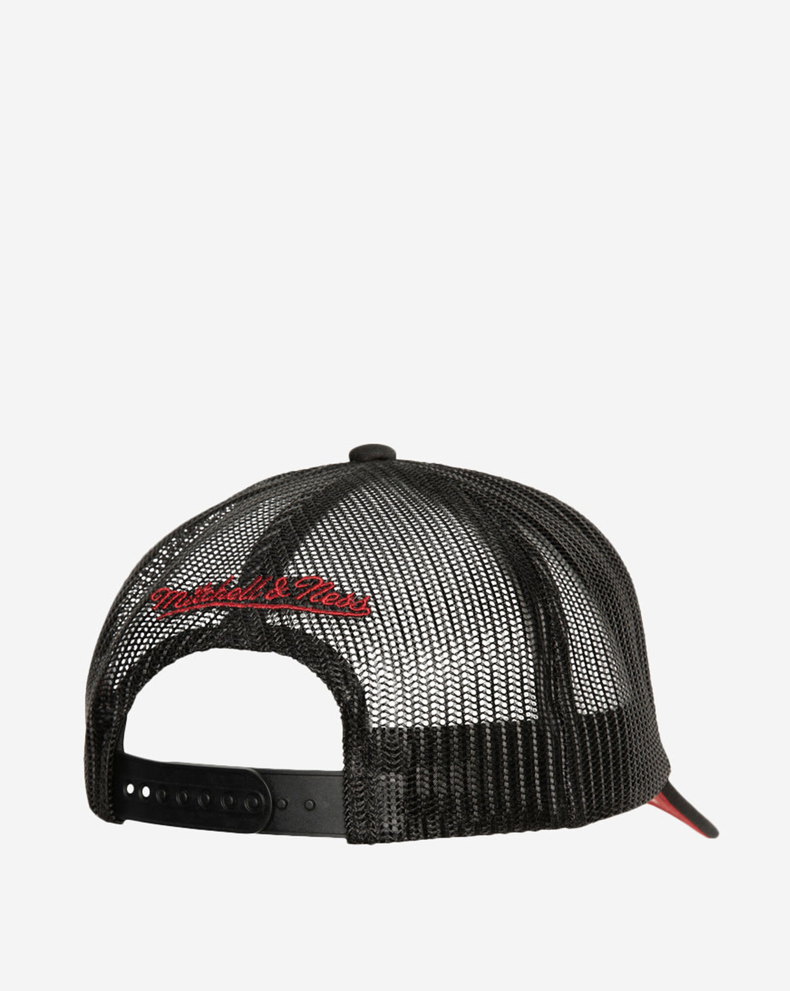 Shop Mitchell Ness Miami Heat Billboard Trucker Snapback Hat HHSS5152 ...