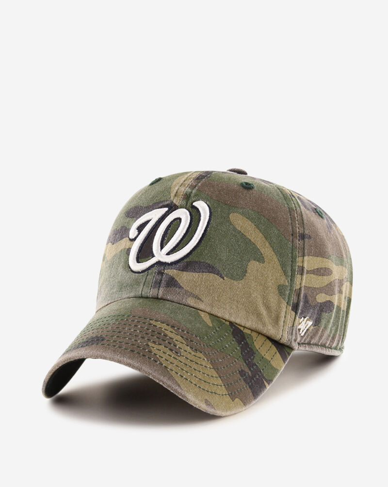 Shop '47 Brand Washington Nationals Dad Cap B-CARGW15GWS-CMA-CM camo ...