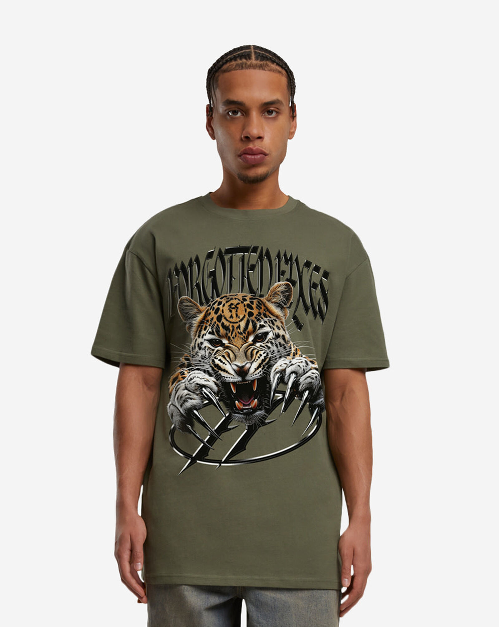 Shop Forgotten Faces Cougar Tee FOFUS138-00176 green | SNIPES USA