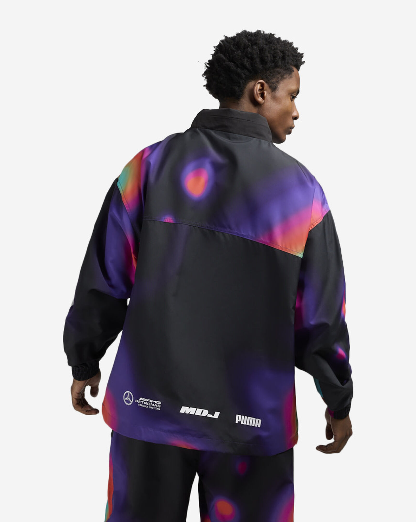 Shop PUMA MAPF1 x MDJ Statement Woven Jacket 62783305 black | SNIPES USA