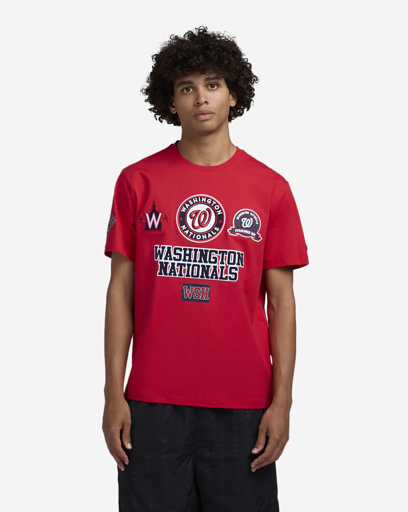 Shop PRO STANDARD Washington Nationals Pro Area Code Tee LWN1314265-RED ...