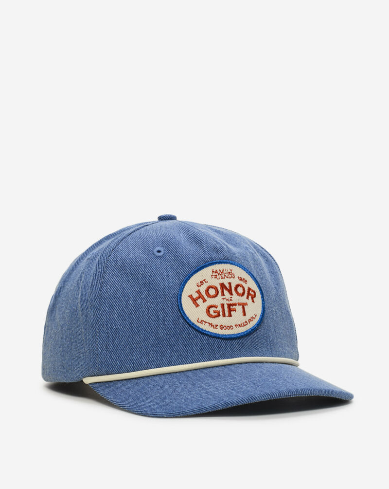 Shop Honor The Gift Est 1988 Patch Trucker Cap HTG250274-DNM blue ...