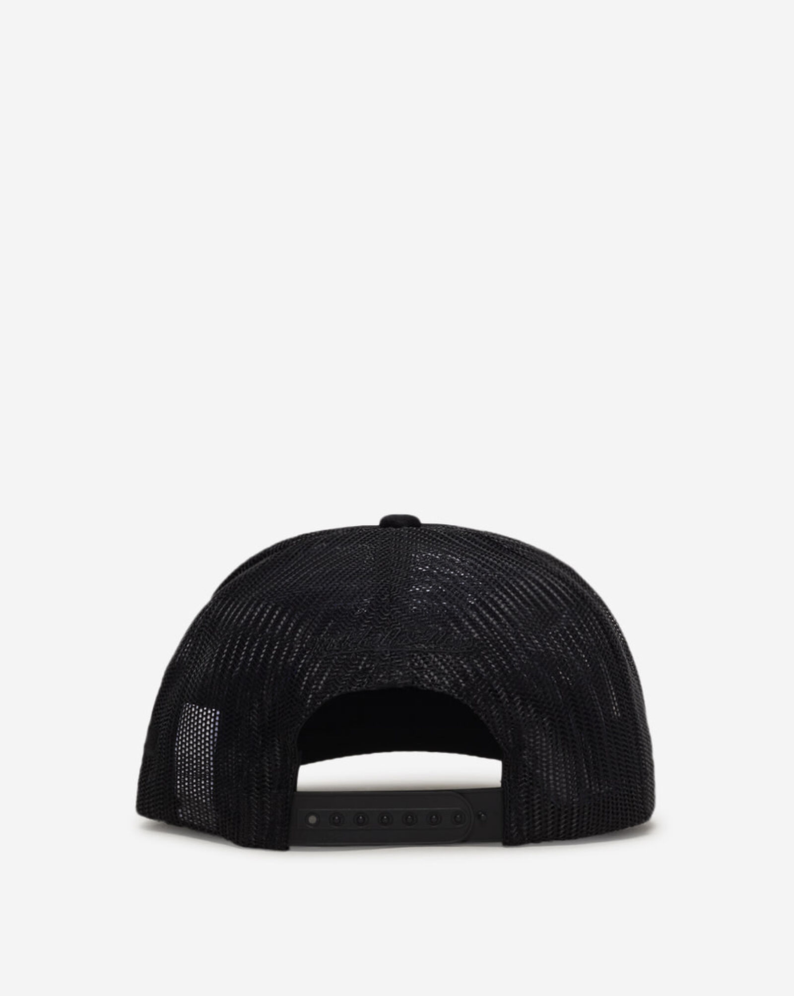 Shop Mitchell Ness New York Yankees Trucker Leather Logo Adjustable Hat HT17173-NYYBLCK black ...