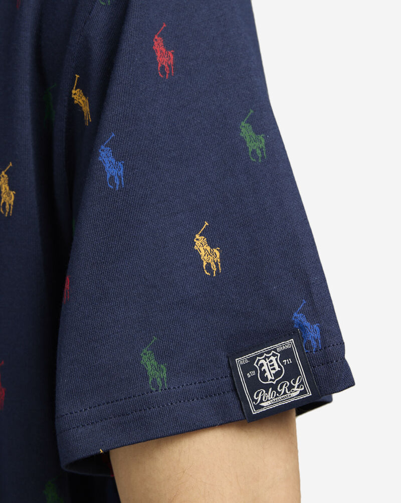 Shop Polo Ralph Lauren AOP Tee P05SCR-AXLT blue | SNIPES USA