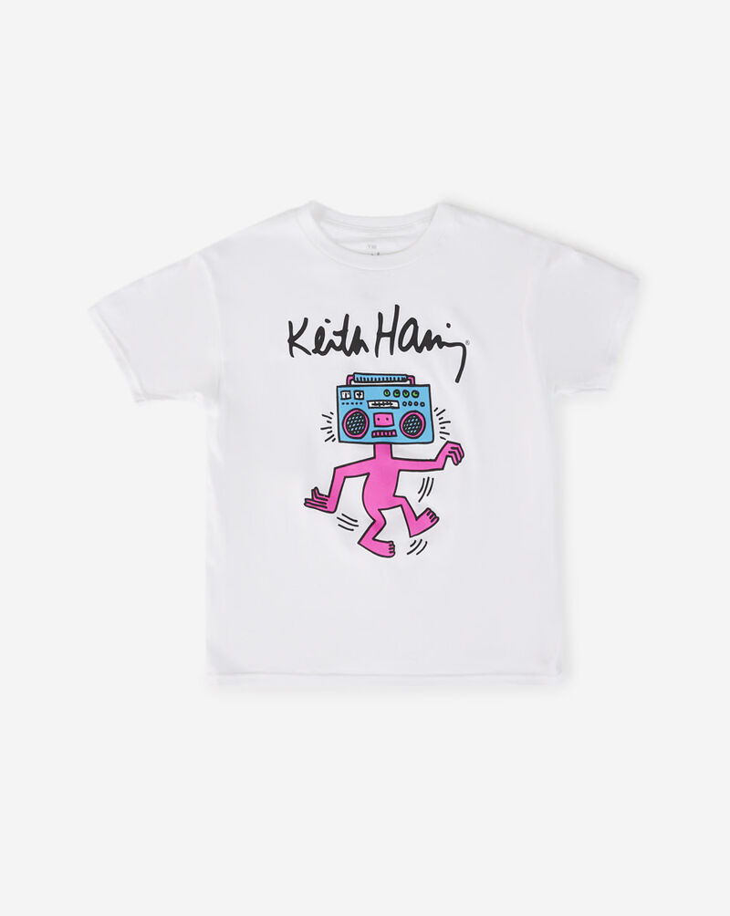 Shop RIPPLE JUNCTION DESIGN CO. Grade School Keith Haring Boombox Tee ...