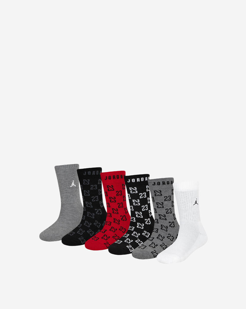 Shop Jordan Monogram Essential 6Pk Crew (S/M) BI0690-023 multi | SNIPES USA