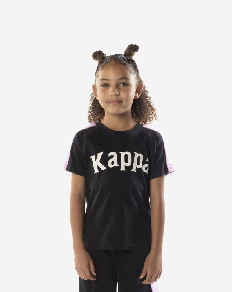 Shop Kappa Kappa Logo Bant Tee 304NQ00Y-D3A black | SNIPES USA