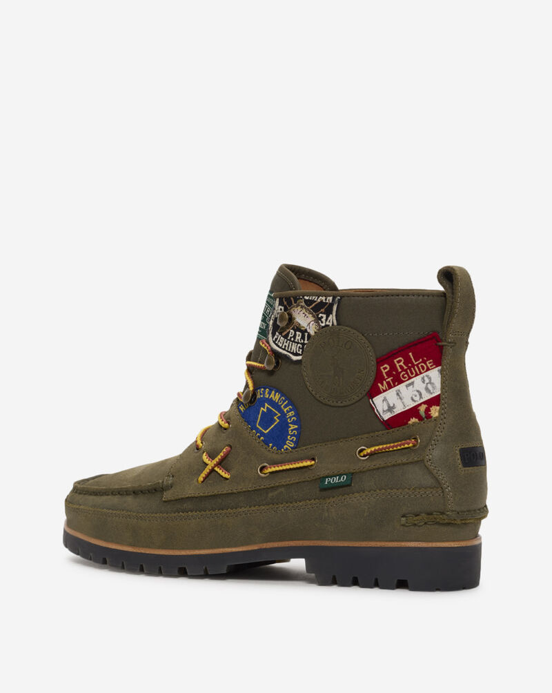 Shop Polo Ralph Lauren Ranger Mid Boot 812949794001 green | SNIPES USA
