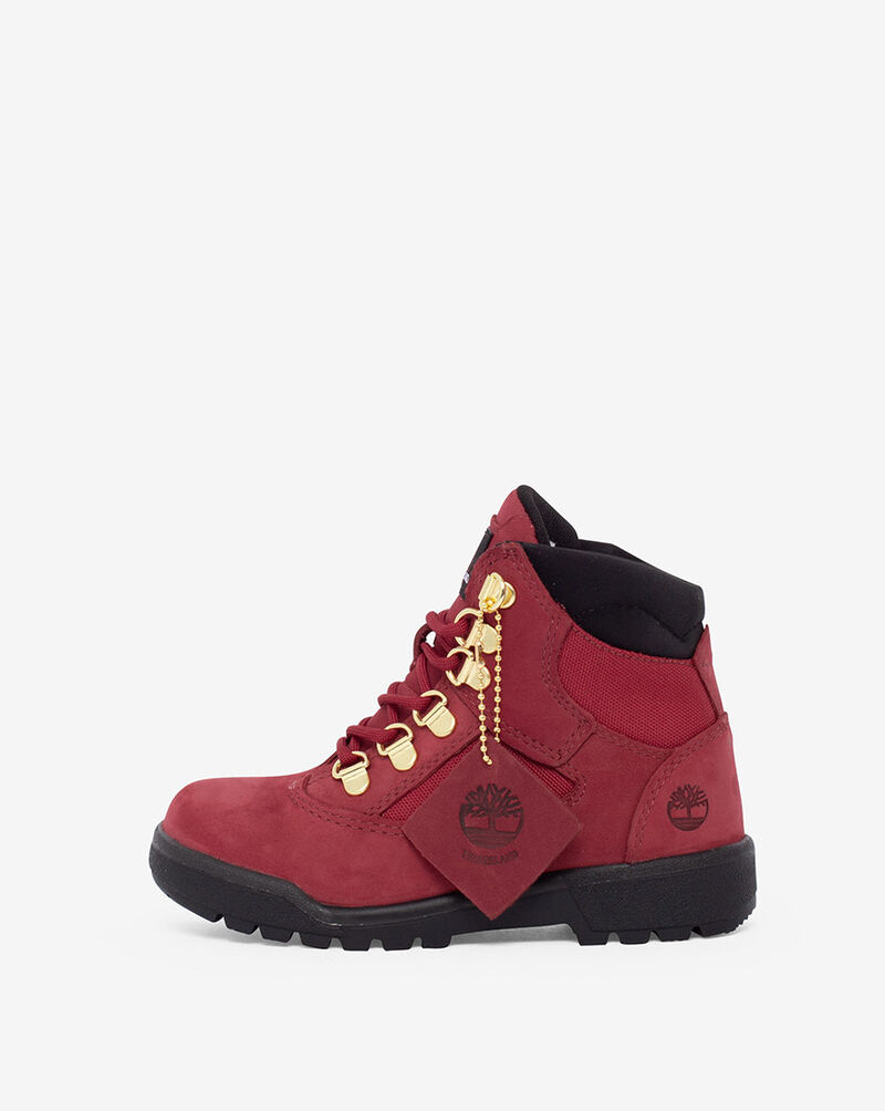 Shop Timberland Pre-School 6-Inch Field Boot TB0A2JKRF41 red | SNIPES USA
