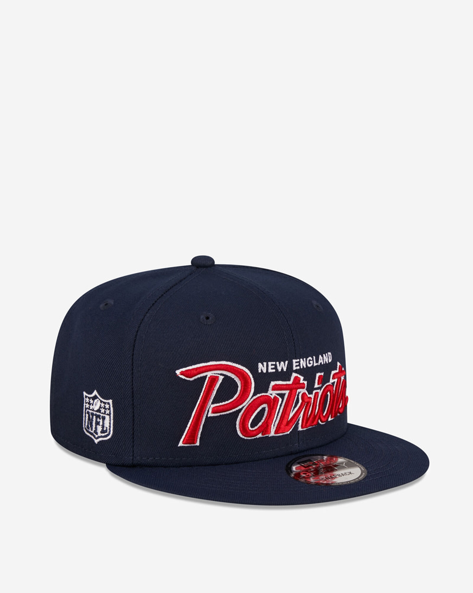 Shop New Era 59Fifty New England Patriots Script Hat 60291419 blue ...