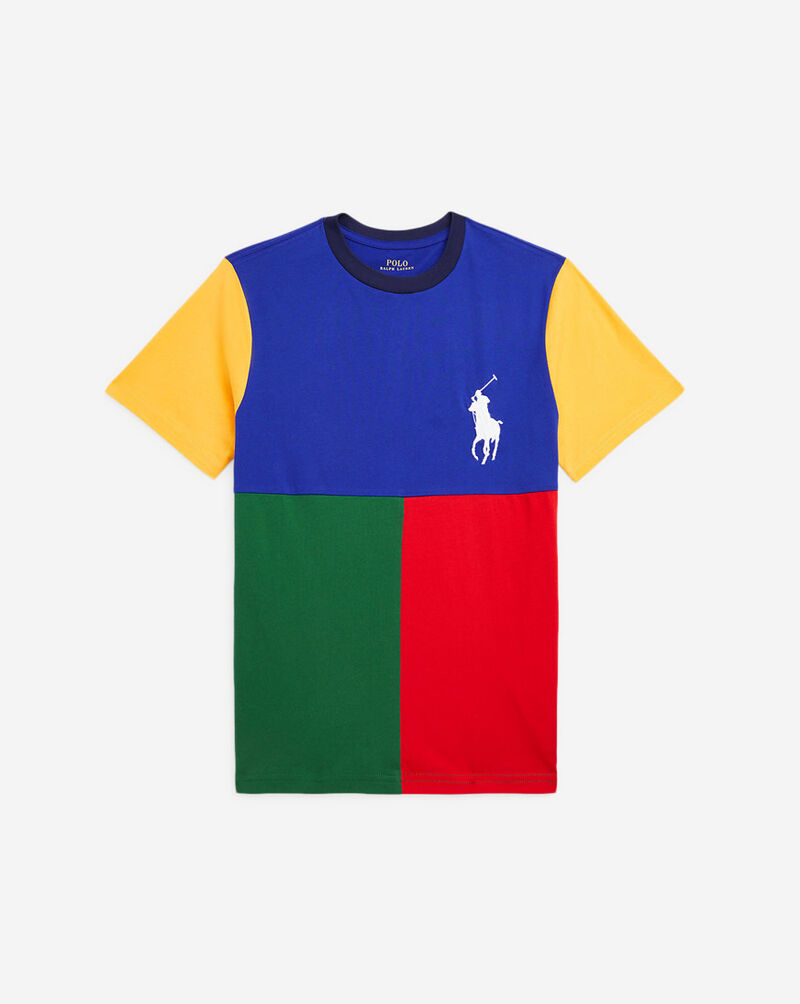 Shop Polo Ralph Lauren Kids' Colorblock Pont Tee 323870965001 multi ...