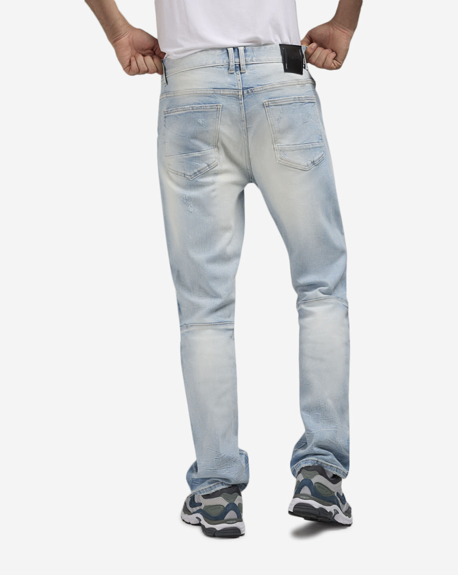 Shop Smoke Rise Straight Rip Repair 5 Pocket Jean JP24108SNZ-BLU blue ...