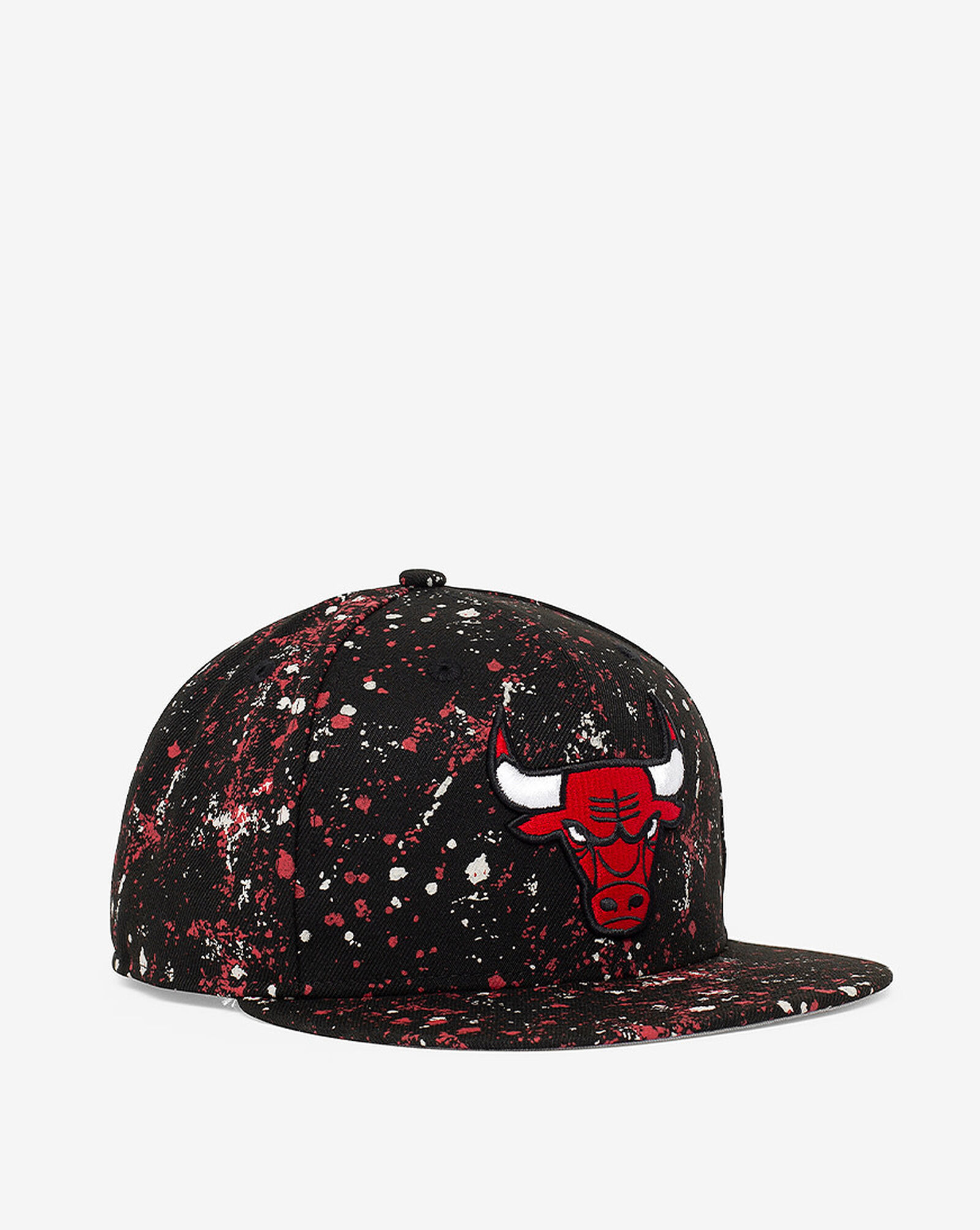 Shop New Era 9Fifty Chicago Bulls Splatter Snapback 60169248 black ...