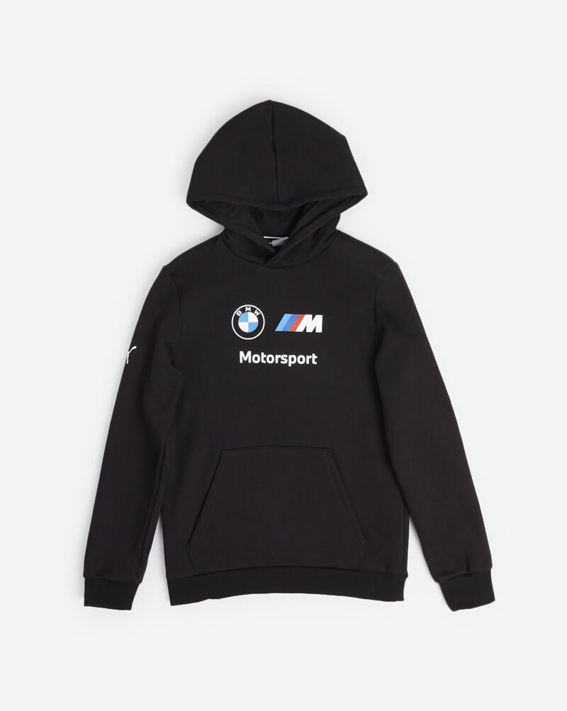Shop PUMA BMW Motorsport Essential Logo Hoodie 536522-01 black | SNIPES USA