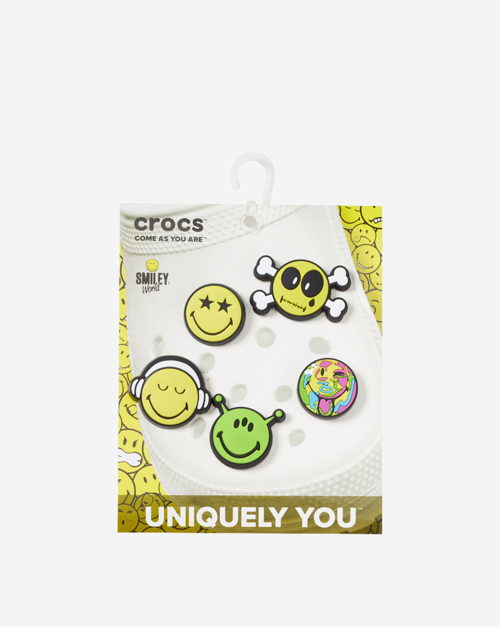 Shop Crocs Smiley 5 Pack Jibbitz Charms 10009671 multi | SNIPES USA